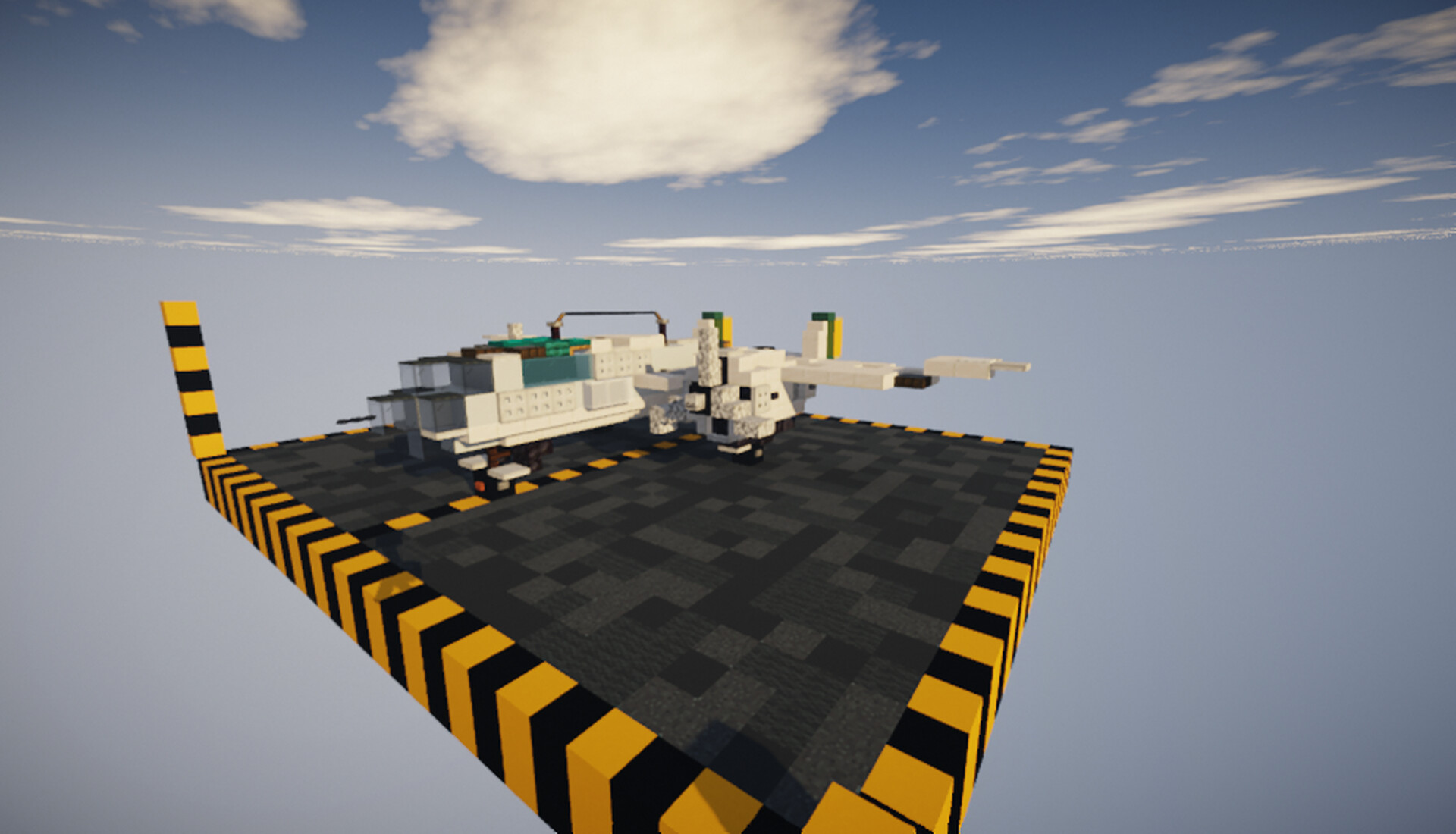 North American B-25J Mitchell 1.5:1 Scale FAB Minecraft Map