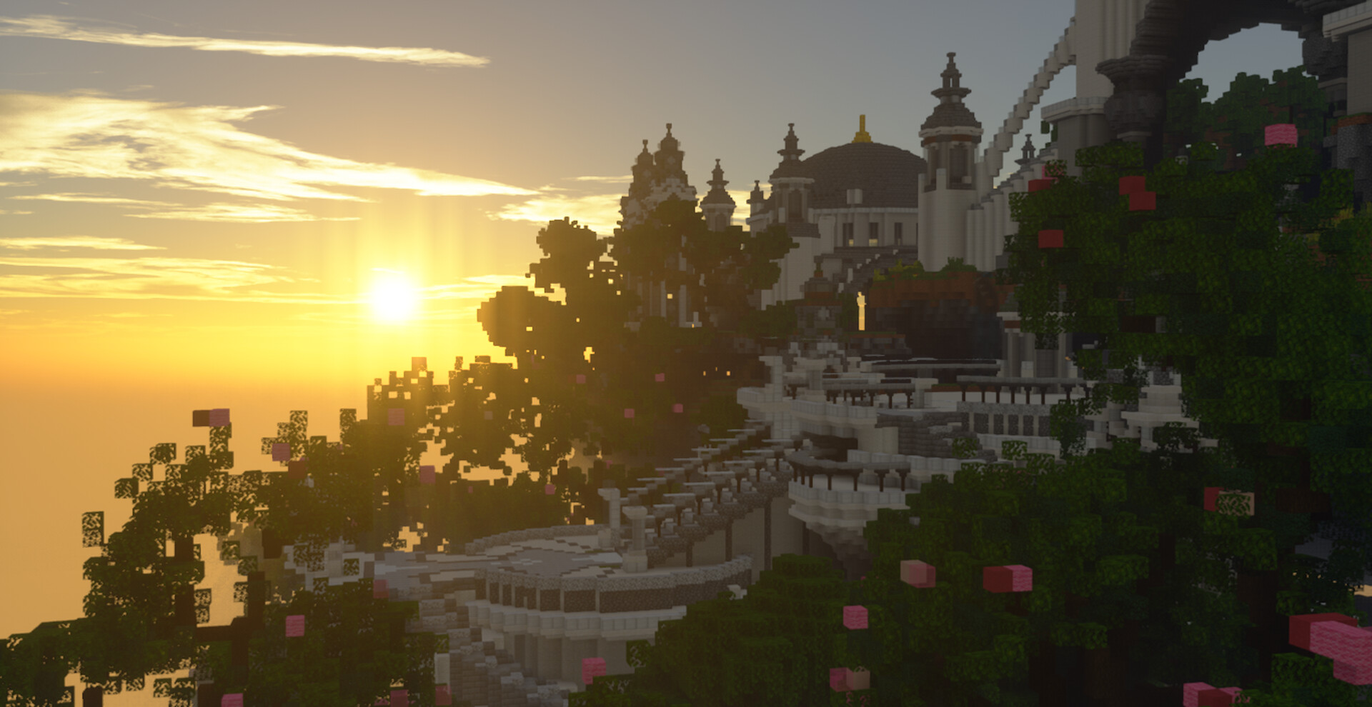 Fantasy Floating Islands Minecraft Map