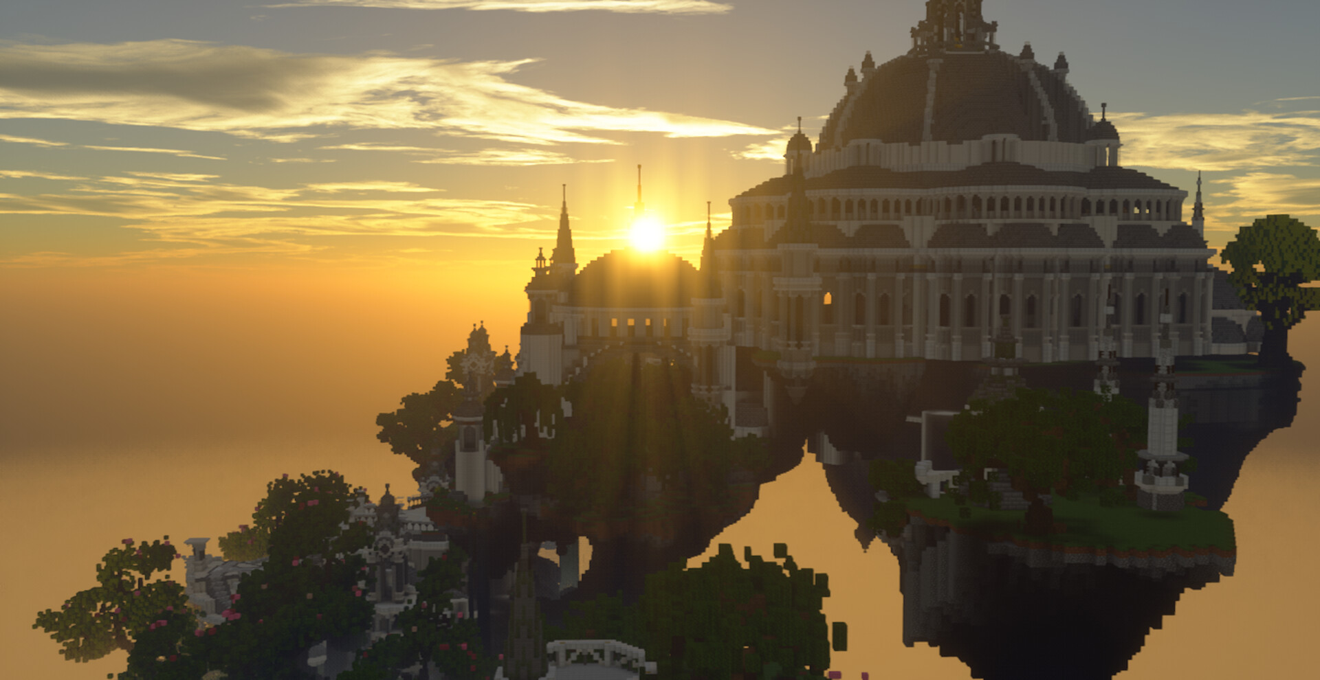 Fantasy Floating Islands Minecraft Map