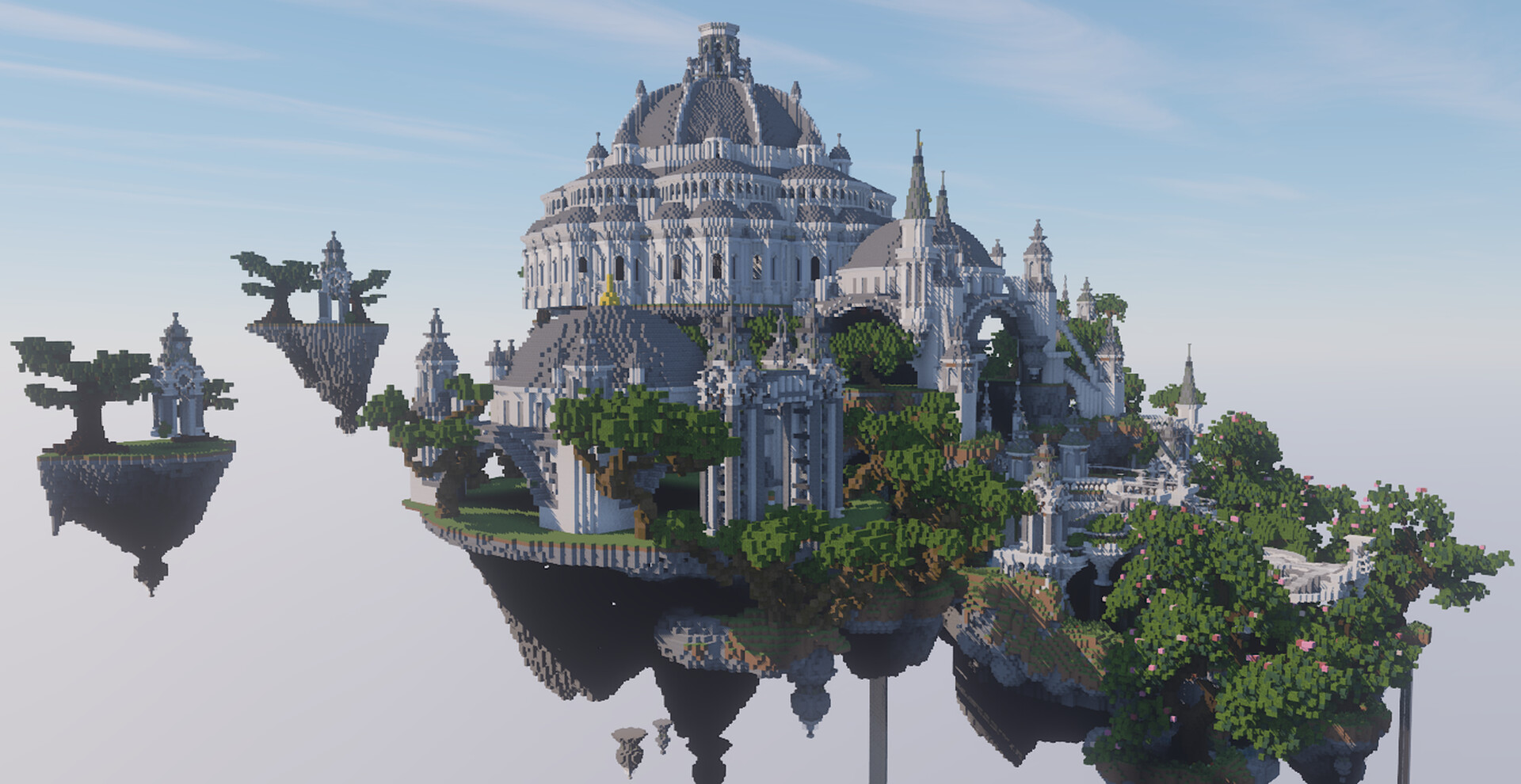 Fantasy Floating Islands Minecraft Map