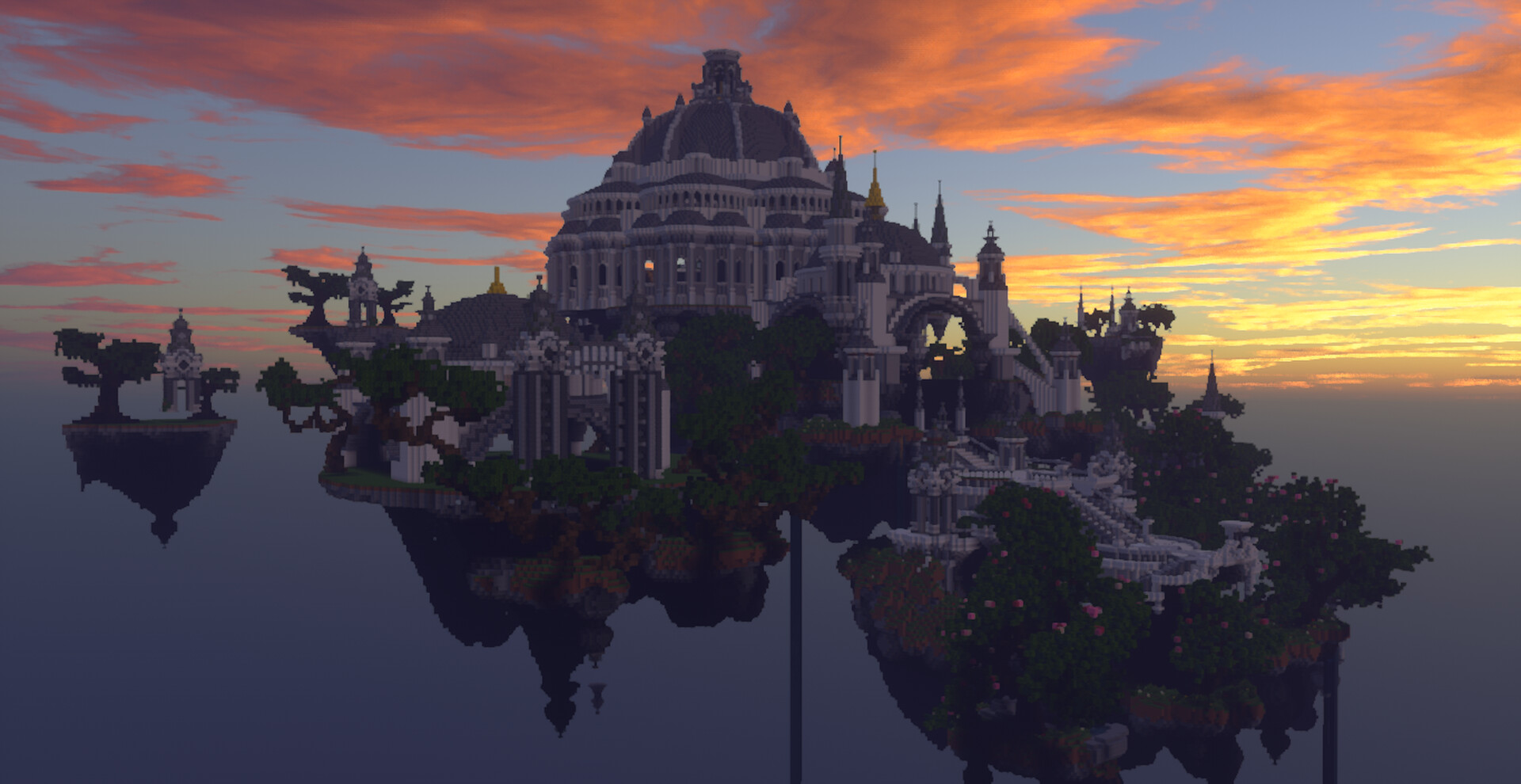 Fantasy Floating Islands Minecraft Map