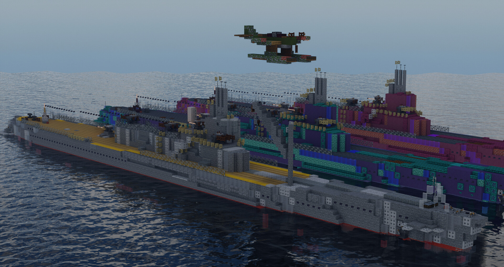 I-401, M6A1 Seiran, Iona (Arpeggio of Blue Steel), and I-400 (Arpeggio ...