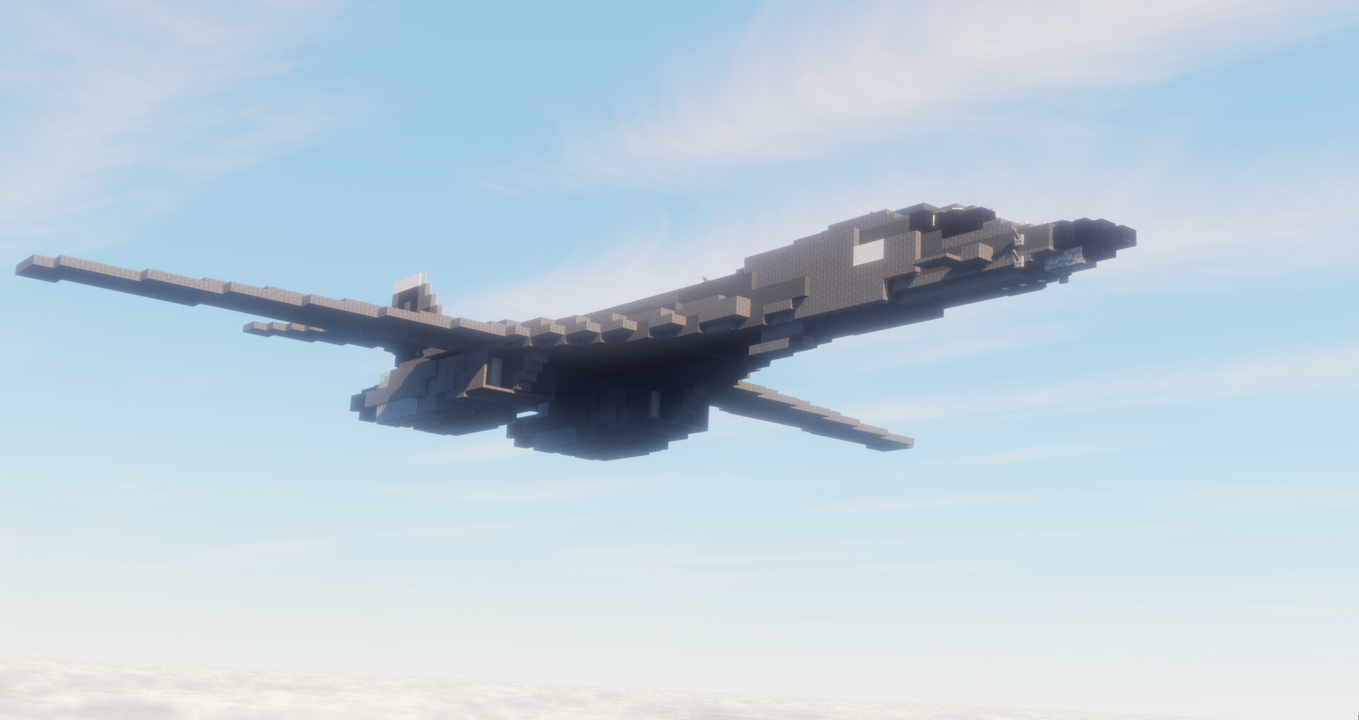 Rockwell B-1B Lancer 1.5:1 Minecraft Map