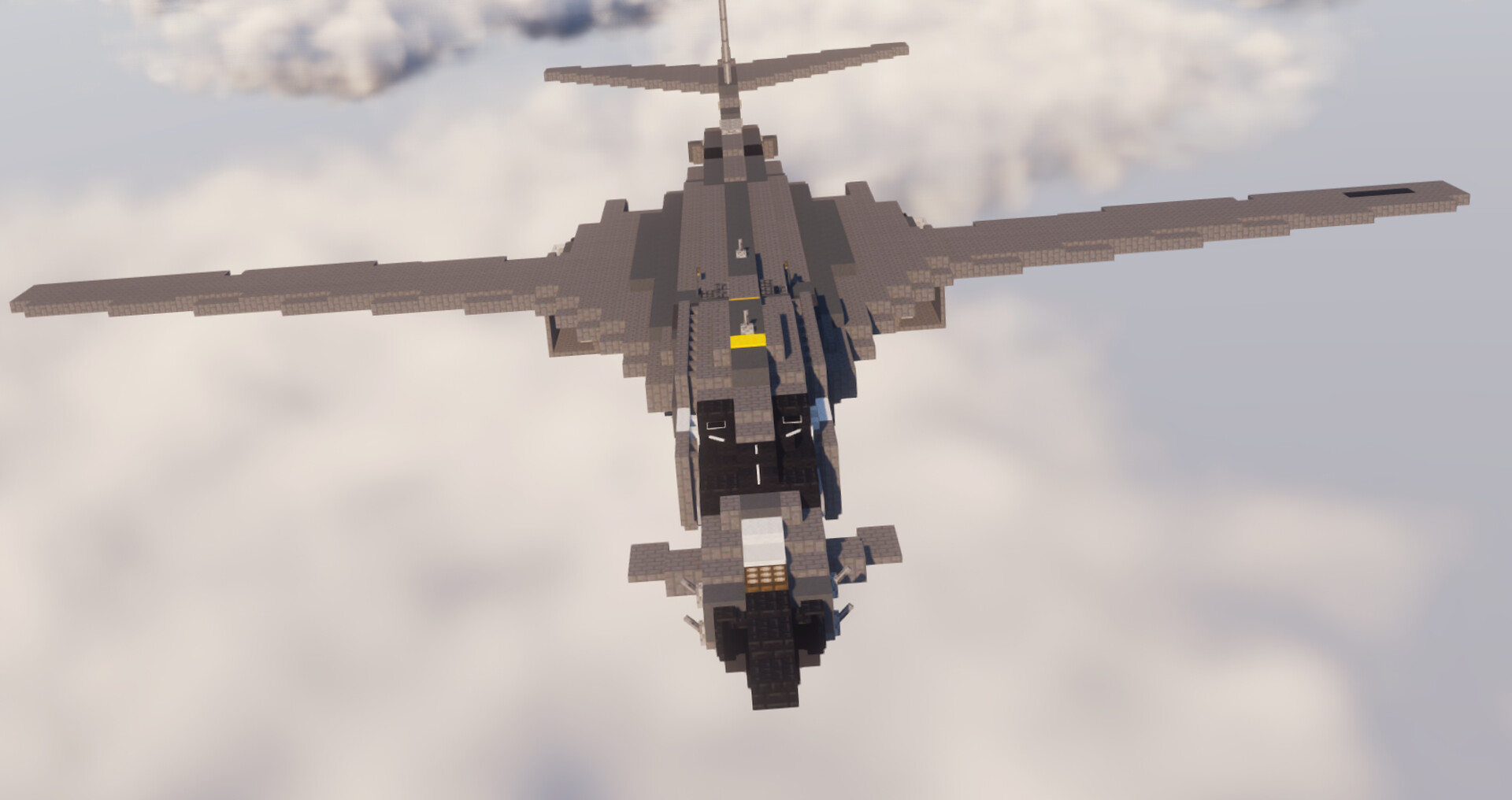 Rockwell B-1B Lancer 1.5:1 Minecraft Map