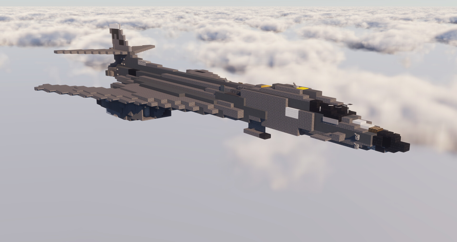 Rockwell B-1B Lancer 1.5:1 Minecraft Map