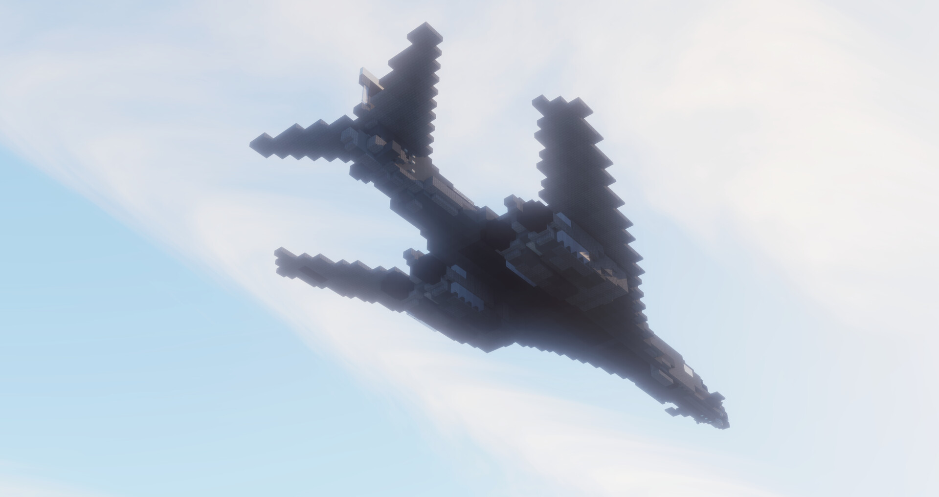 Rockwell B-1B Lancer 1.5:1 Minecraft Map