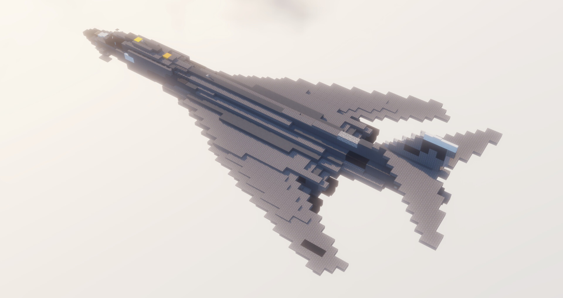 Rockwell B-1B Lancer 1.5:1 Minecraft Map