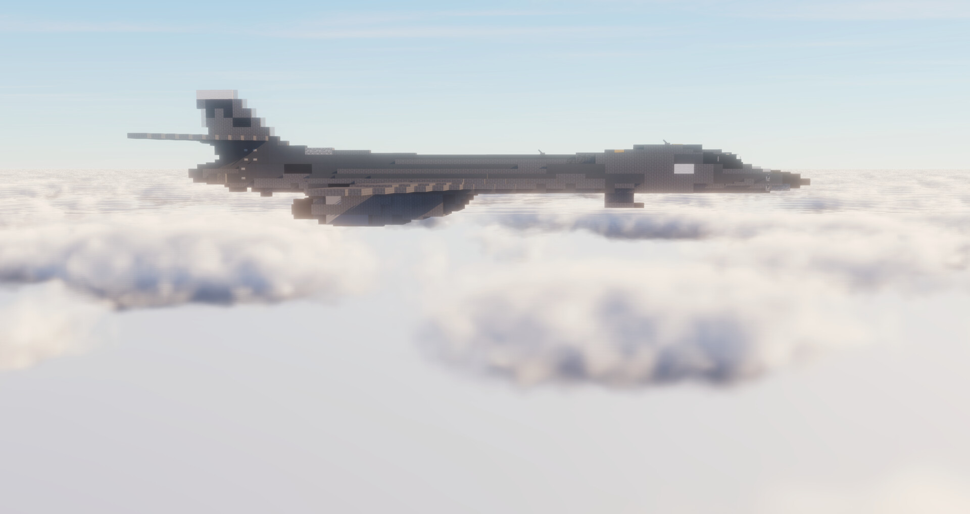 Rockwell B-1B Lancer 1.5:1 Minecraft Map