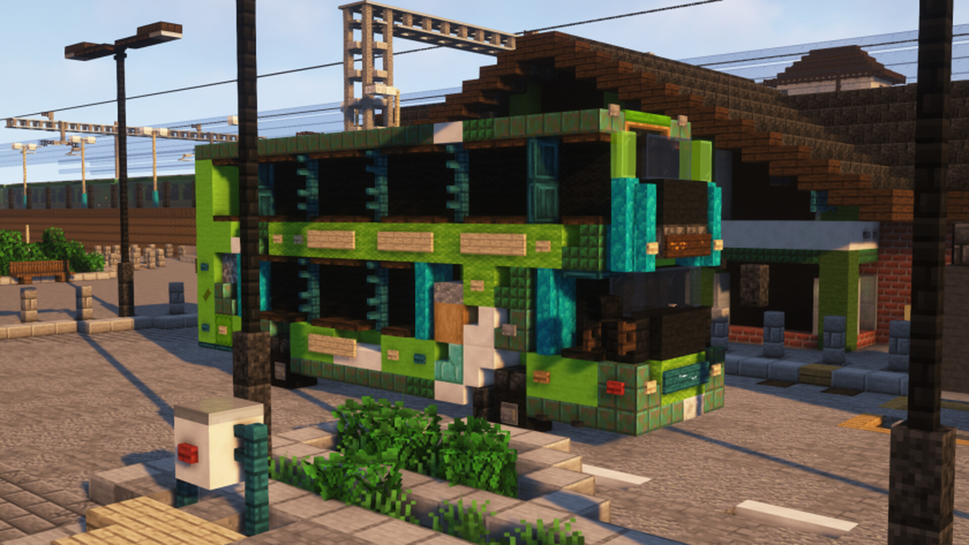 Scania N94UD Omnidekka Thames Travel Minecraft Map