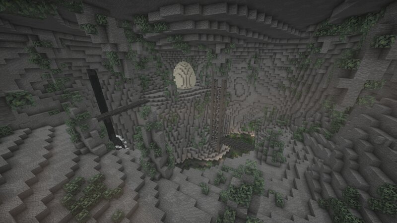 Poultry Cave under Grians Mansion Minecraft Map
