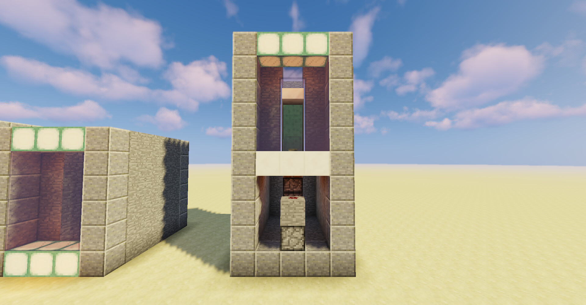Working Redstone Elevator DYI Parts 1.11.2 Minecraft Map
