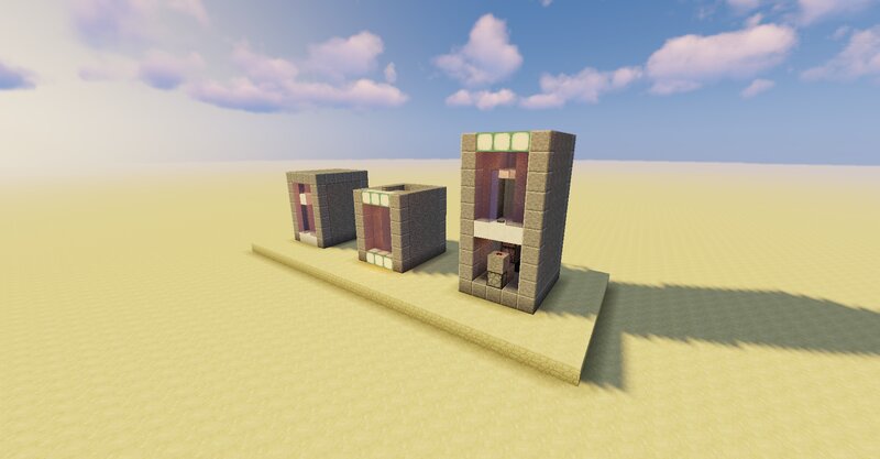 Working Redstone Elevator DYI Parts 1.11.2 Minecraft Map