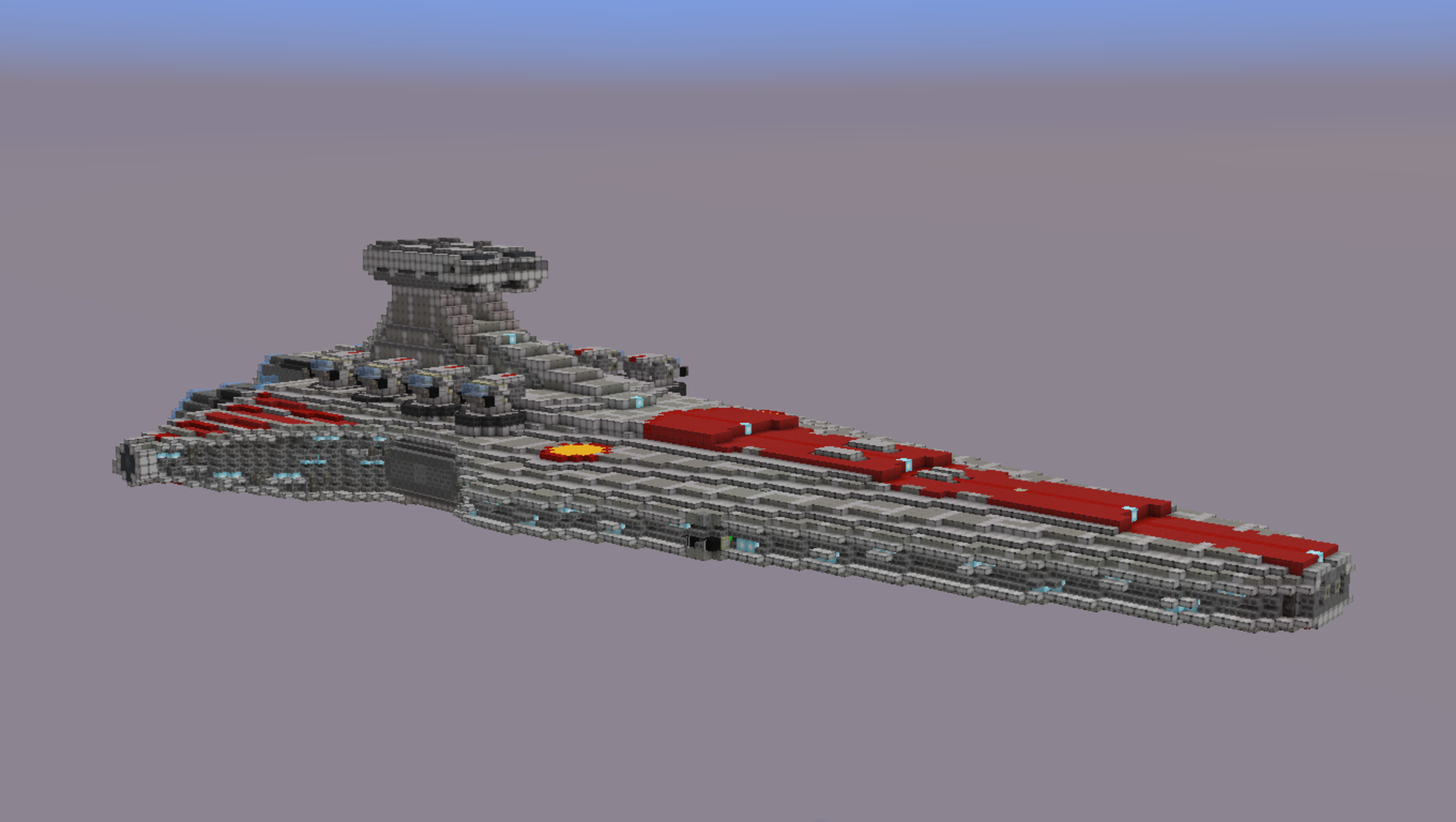 Star Wars | Venator-Class Star Destroyer | 1:8 Scale Minecraft Map
