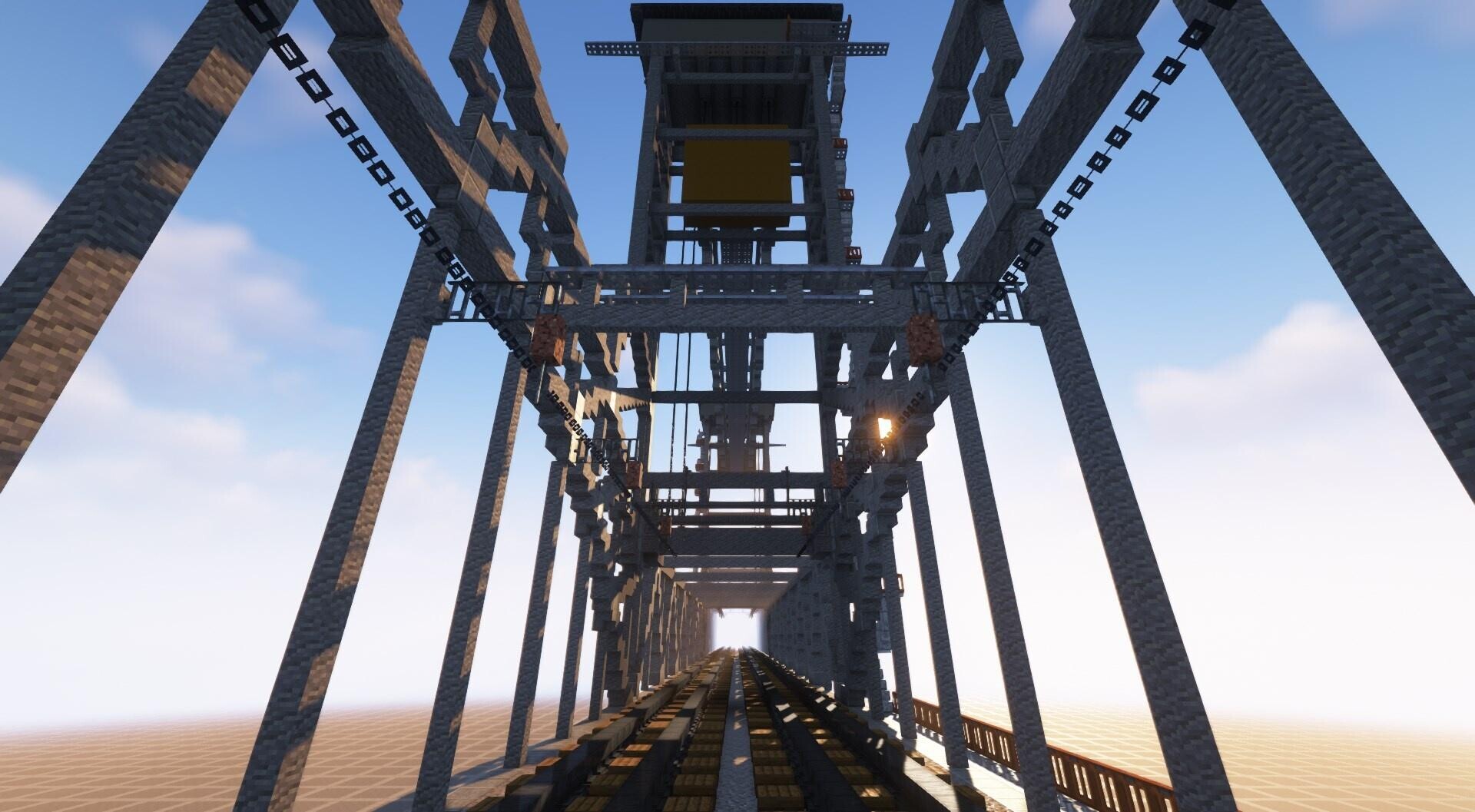 Rostov railway drawbridge Minecraft Map