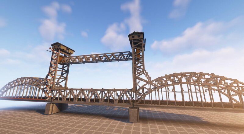 Rostov railway drawbridge Minecraft Map