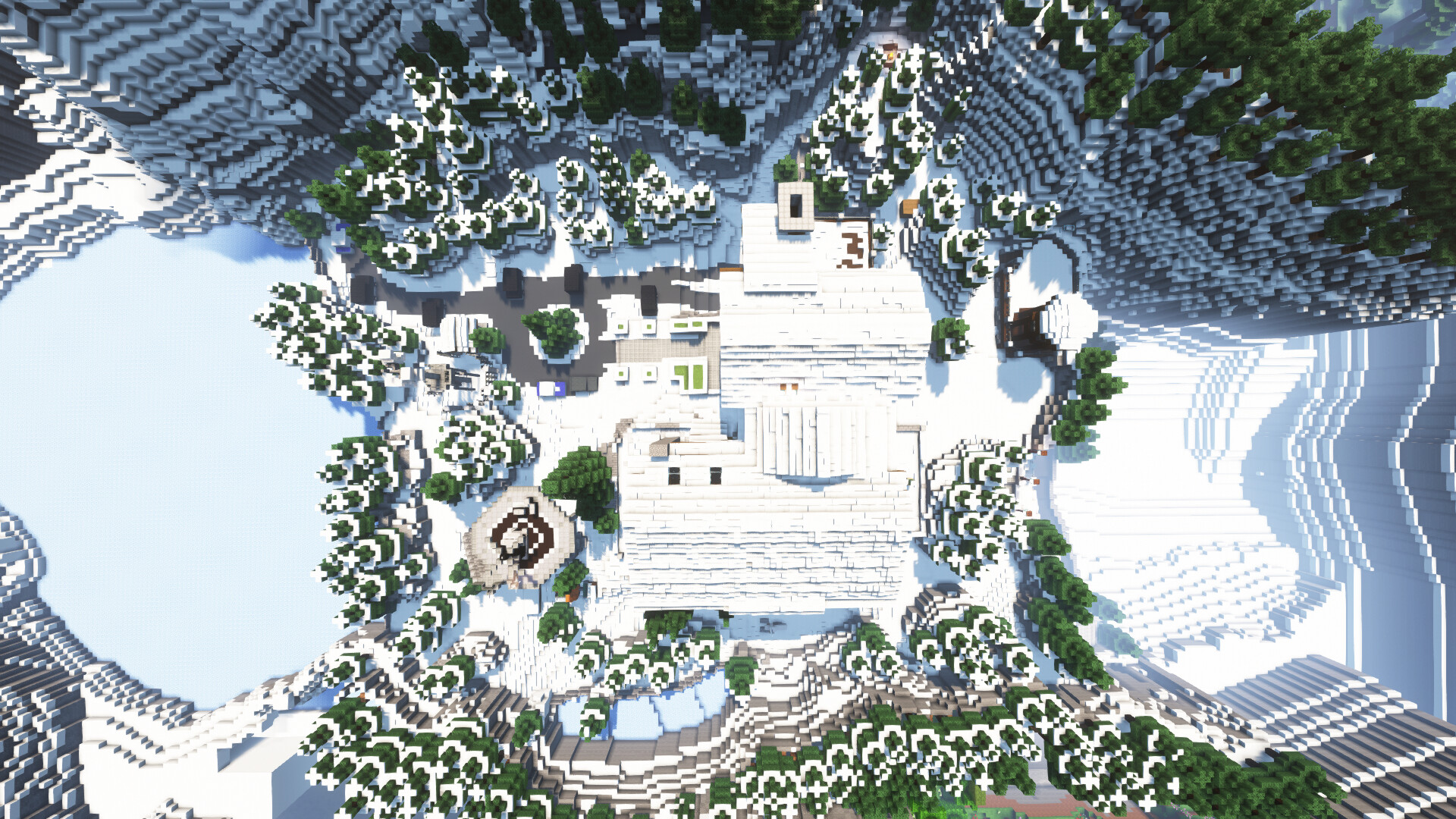 Rainbow Six Siege Chalet [old version] Minecraft Map