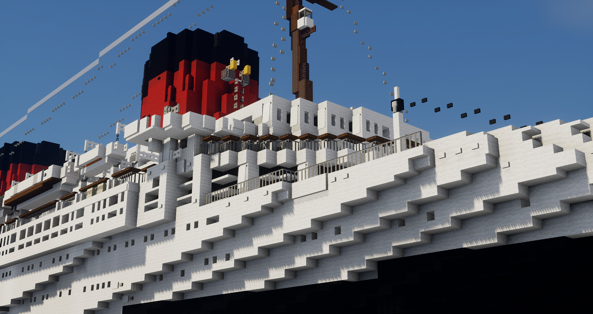 SS Normandie [1/1 scale] Minecraft Map