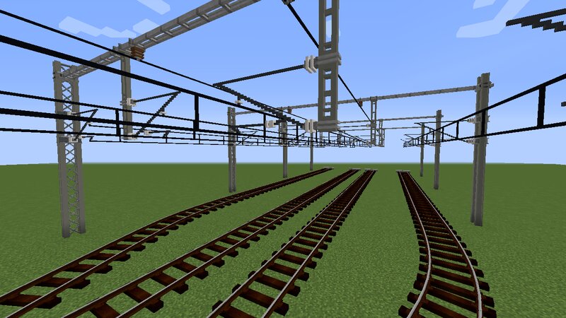 Mini-Proyecto 1.16.5 (Catenary Railway- IR- Chisels & Bits) Minecraft Map