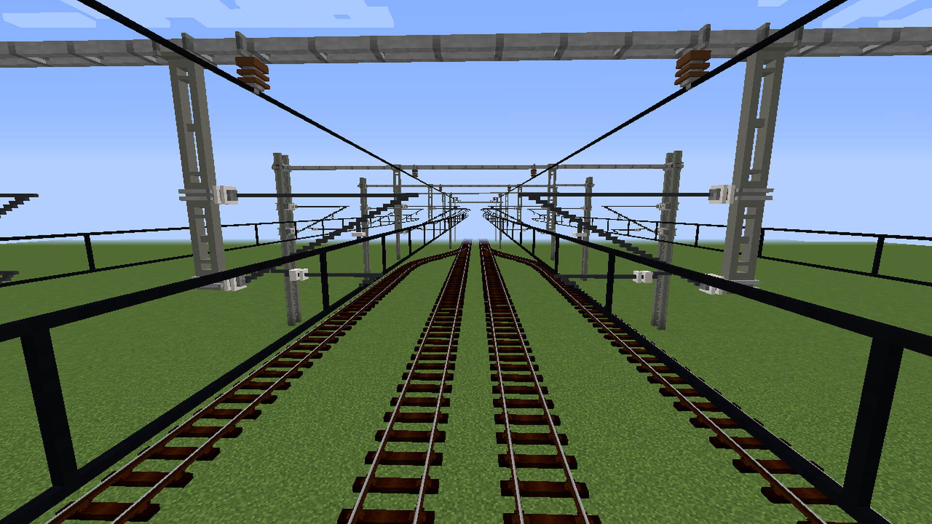 Mini-Proyecto 1.16.5 (Catenary Railway- IR- Chisels & Bits) Minecraft Map
