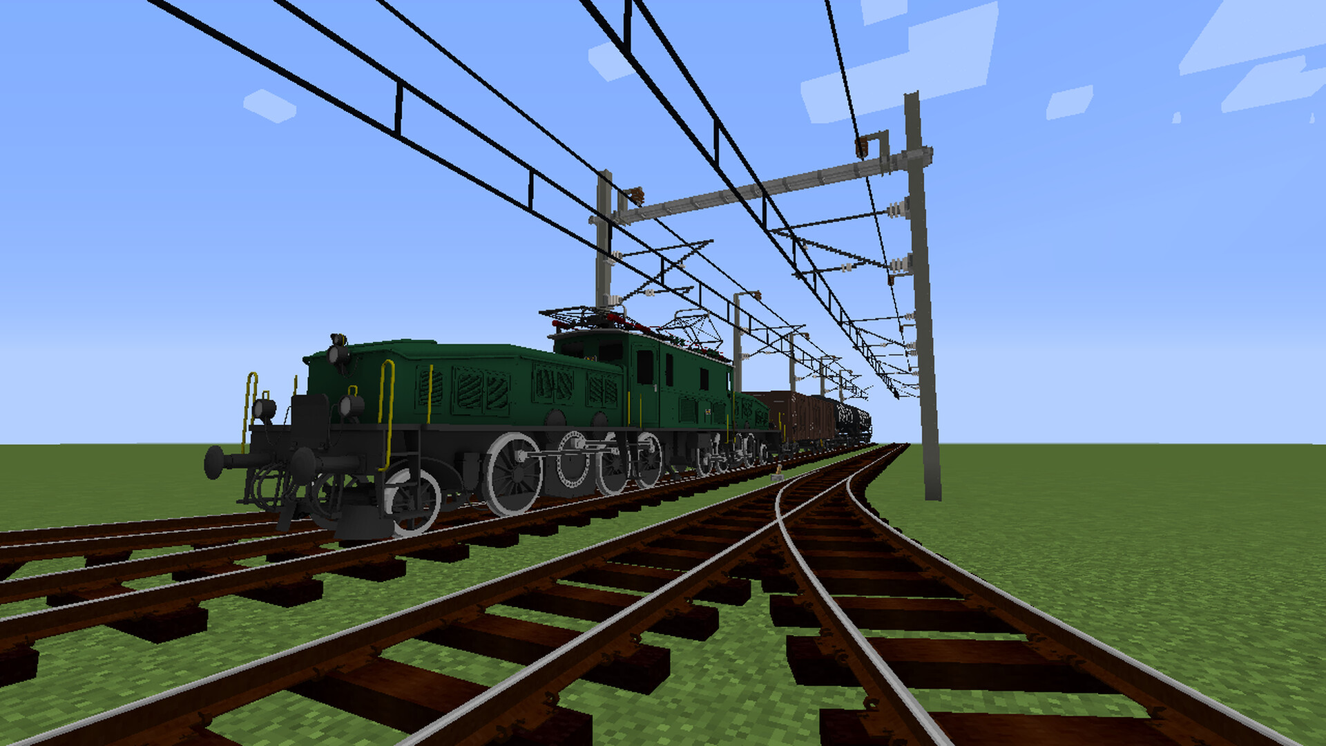 Mini-Proyecto 1.16.5 (Catenary Railway- IR- Chisels & Bits) Minecraft Map