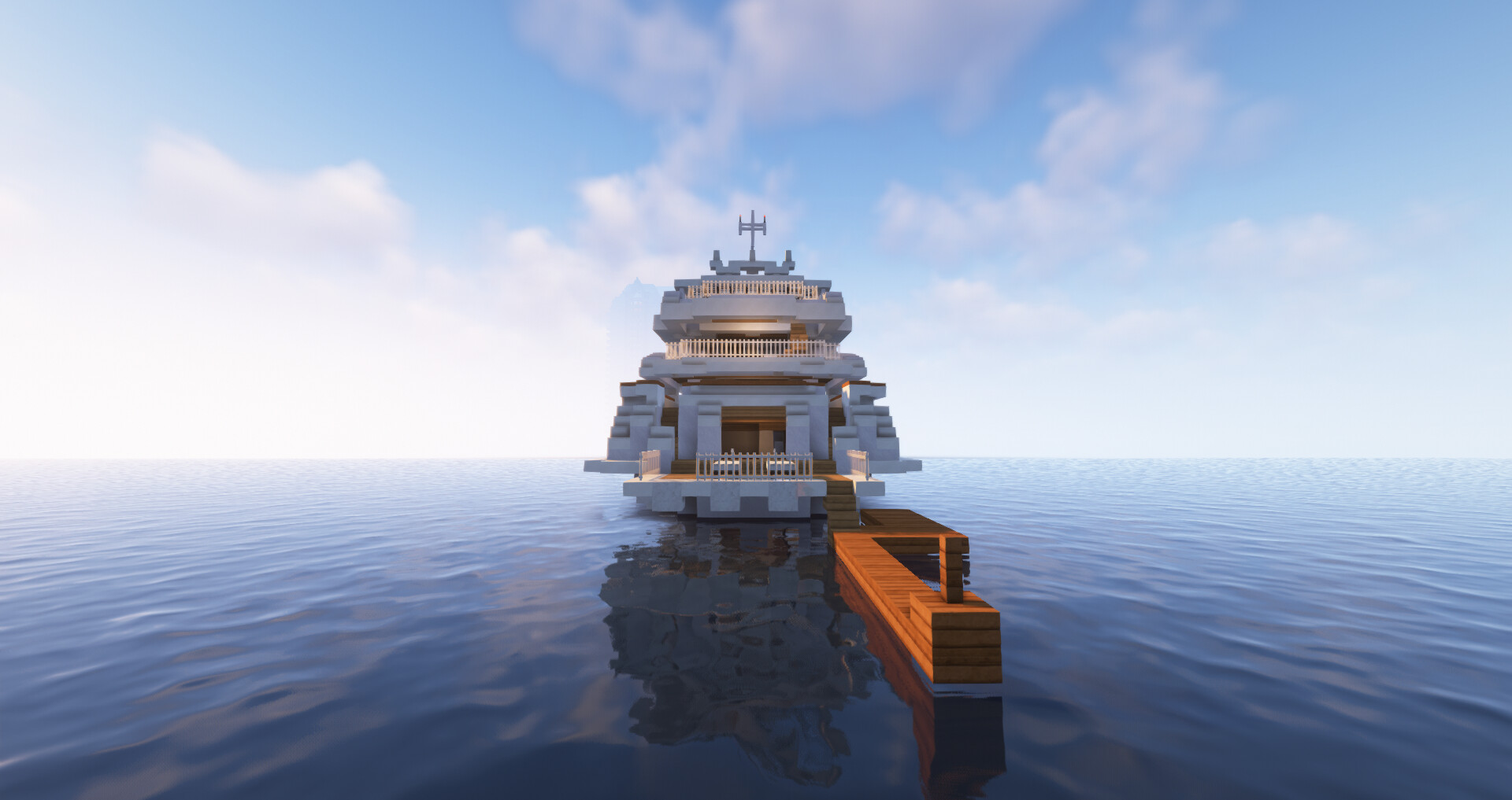 Small luxury yacht [1.18] Minecraft Map