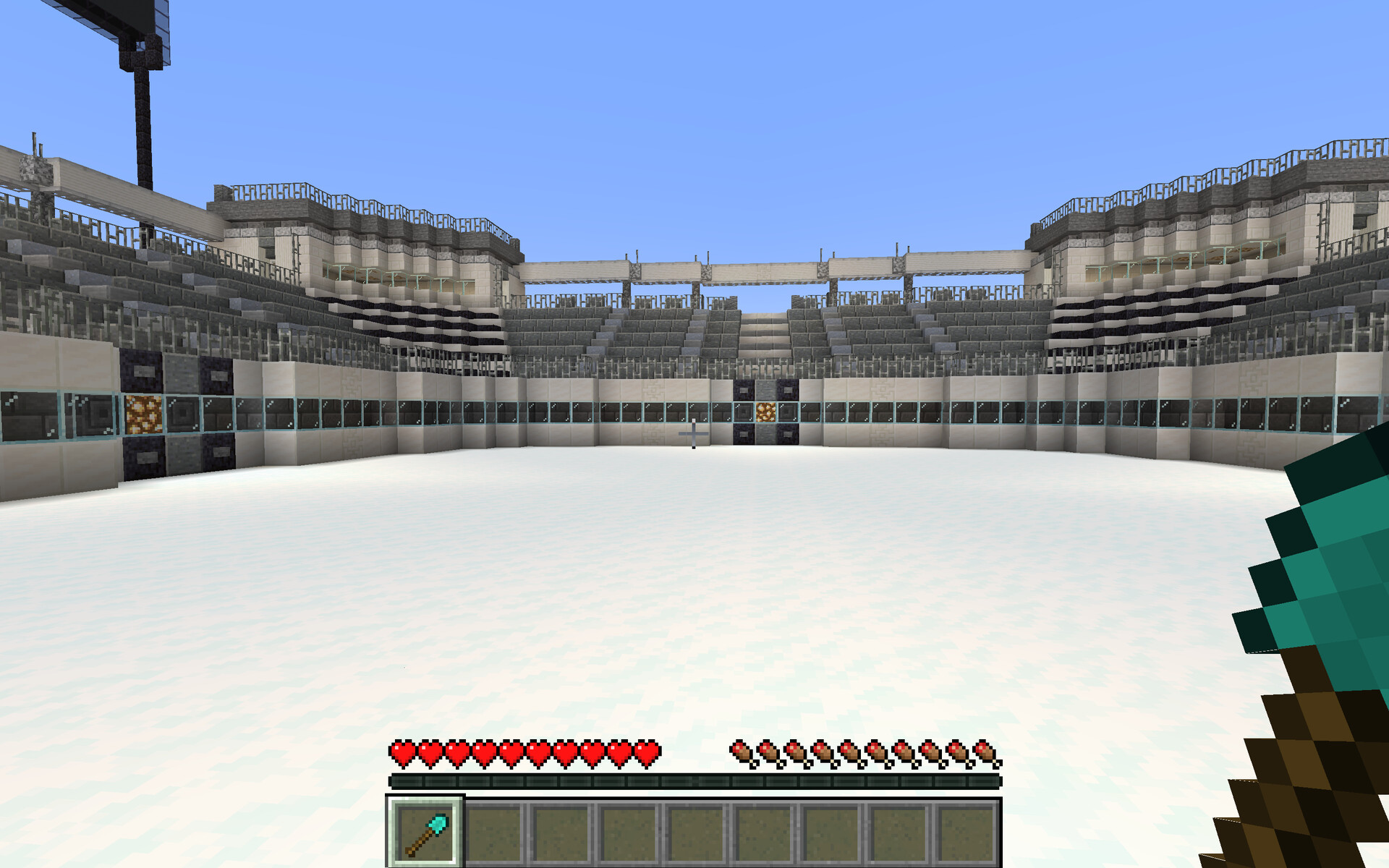 Mini Spleef Stadium Minecraft Map