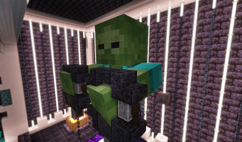 Entity Exhibit Center - Mega Zoo with all Minecraft Mobs Minecraft Map