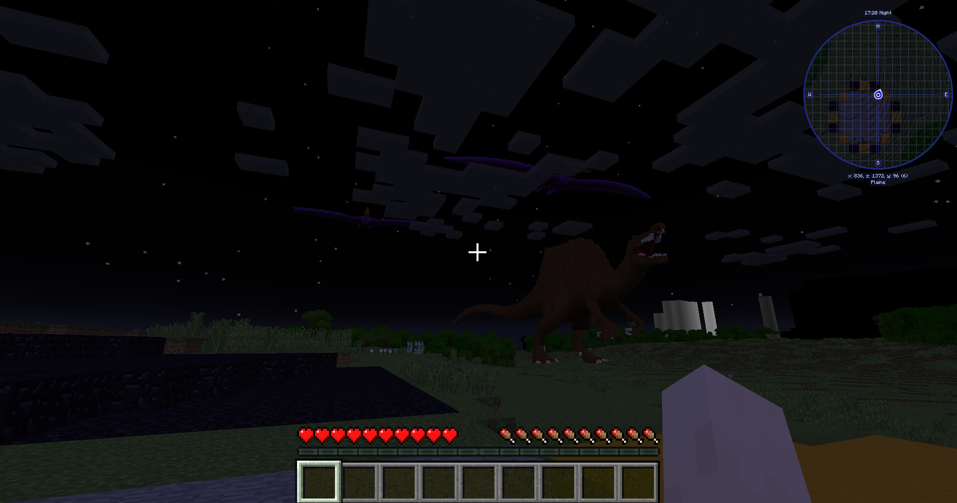 dinosaur map Minecraft Map