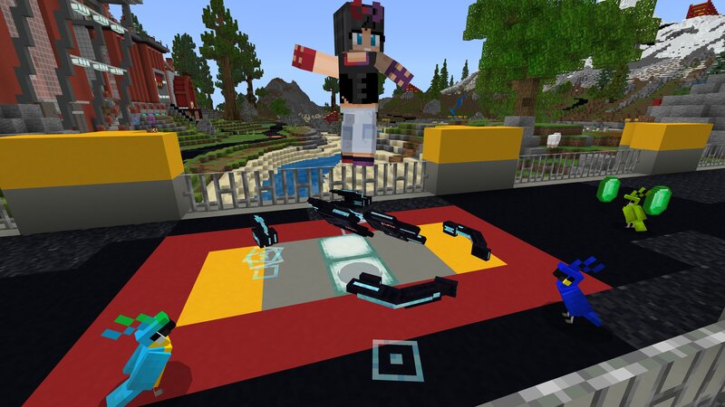 Hoverboards - Sickest Tricks and Craziest Jumps! Minecraft Map