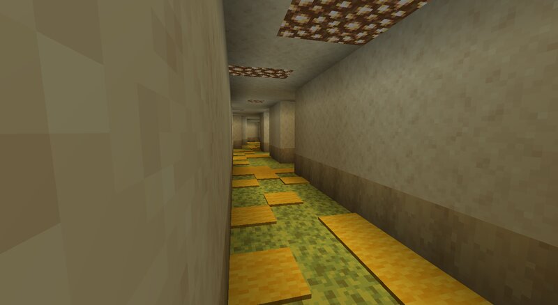 The Super Backrooms Project Minecraft Map