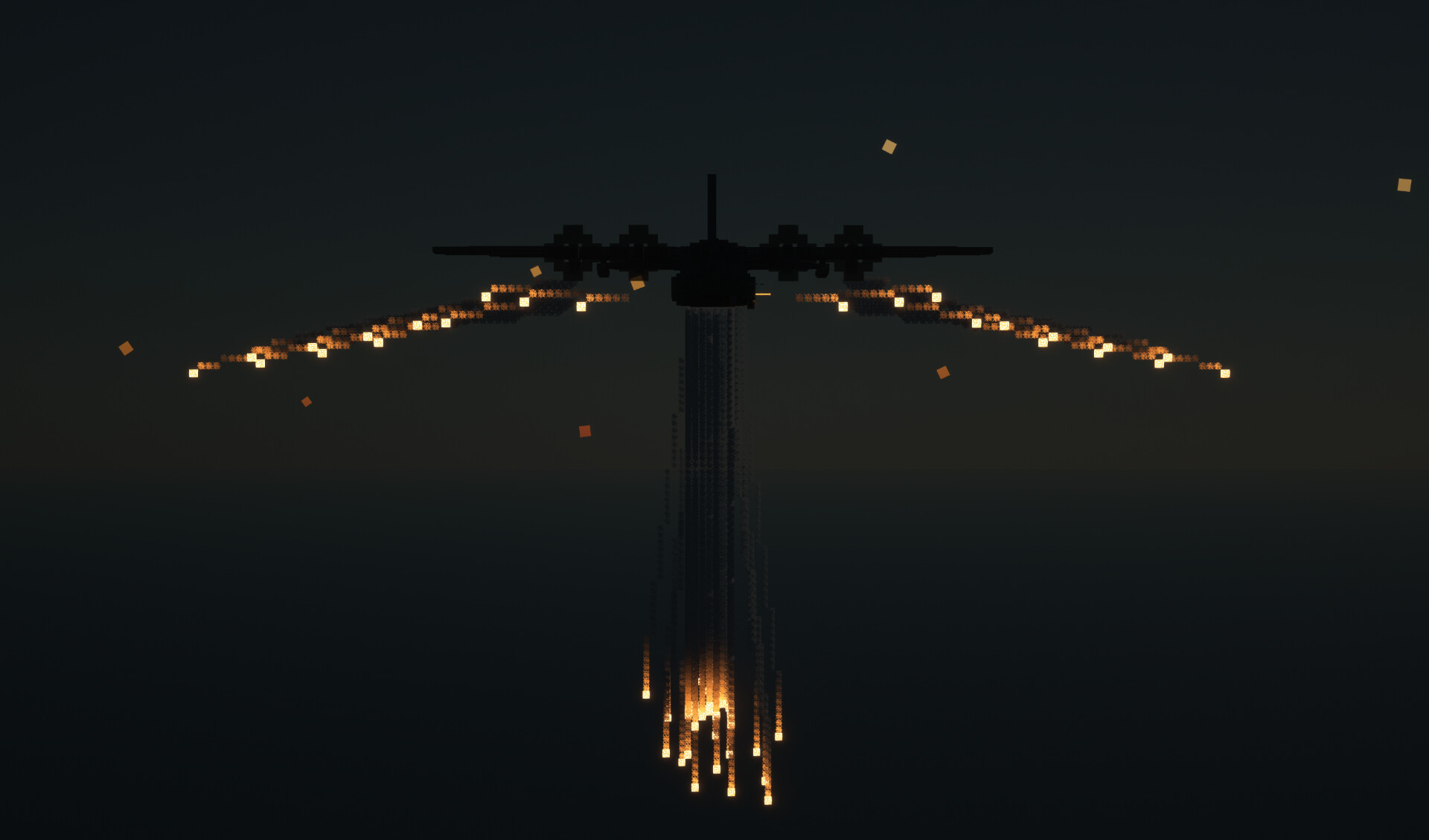 AC-130U Spooky II (ANGEL OF DEATH), 1.5:1 Scale. Minecraft Map