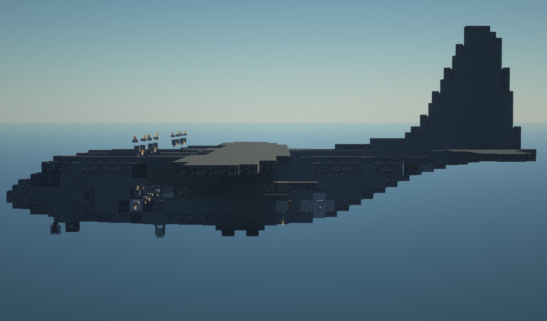 AC-130U Spooky II (ANGEL OF DEATH), 1.5:1 Scale. Minecraft Map