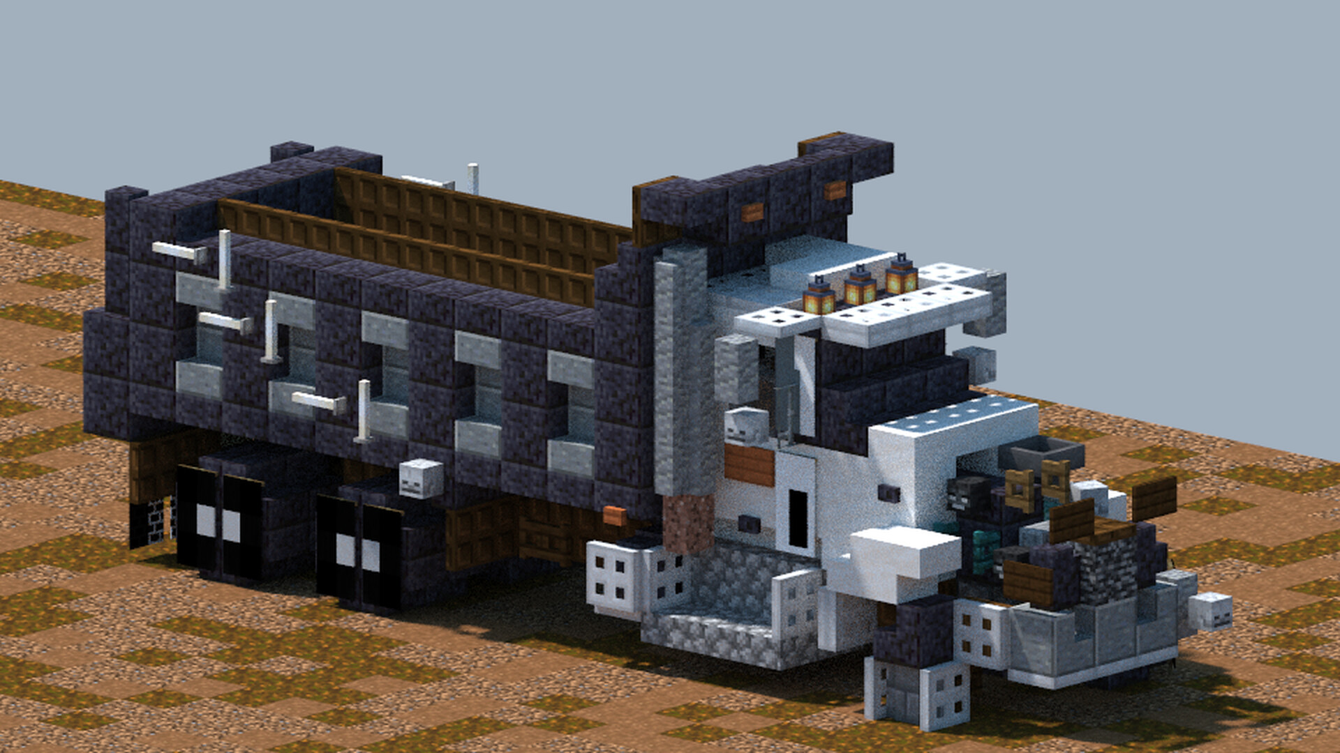 Peterbilt 348, Dump truck [With Download] Minecraft Map