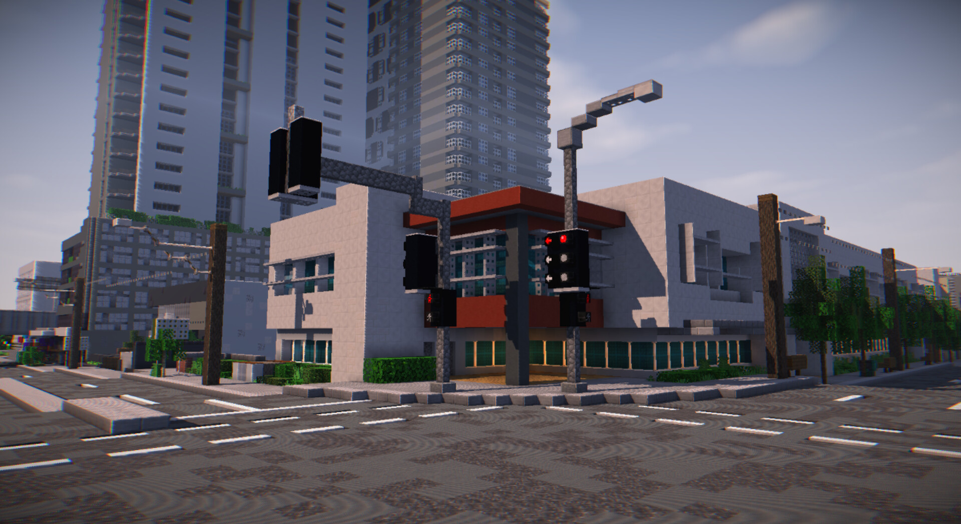 South Brisbane, City 1.5:1 [World Download] Minecraft Map