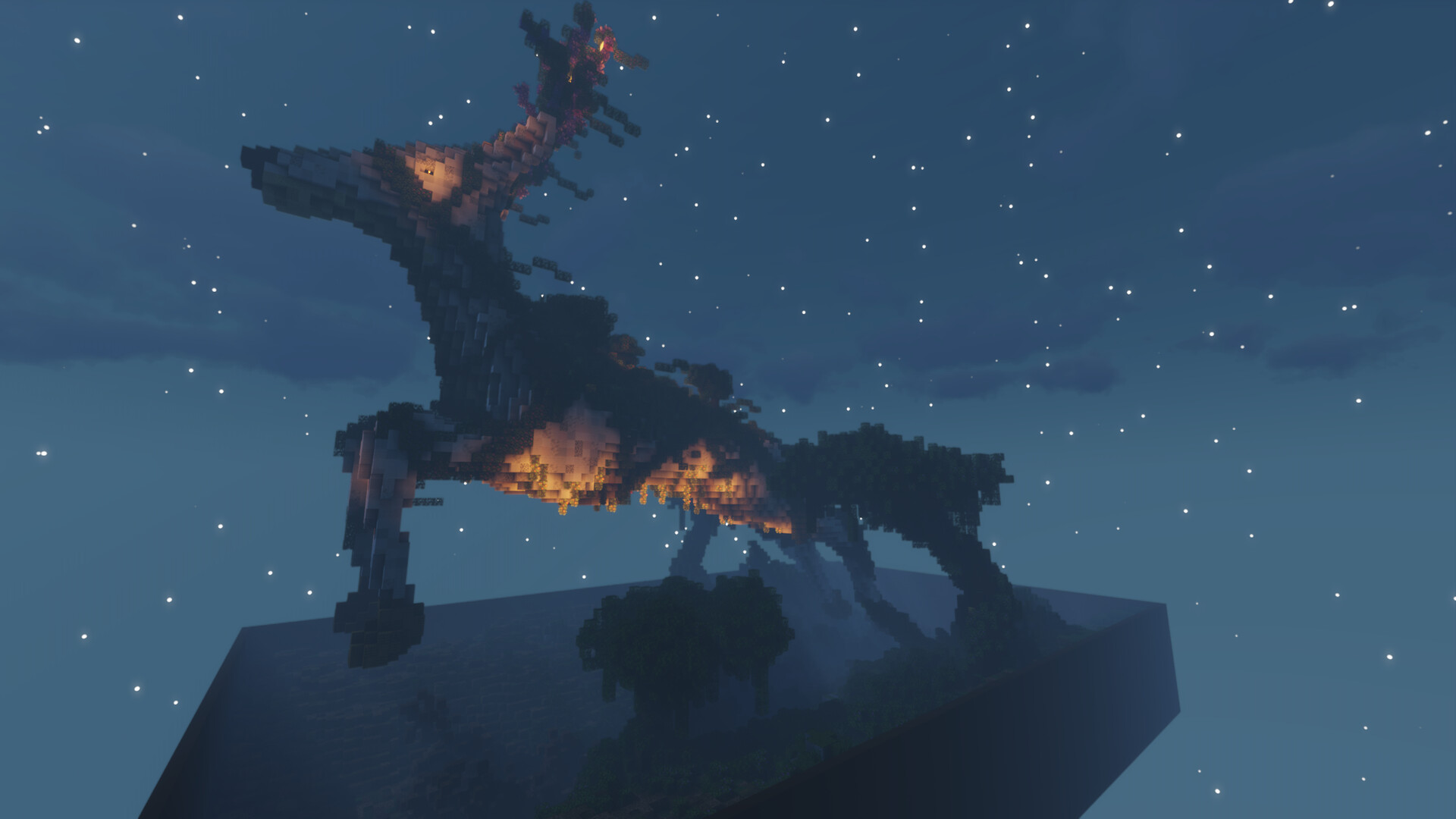 God of the forest (magical dear) Minecraft Map