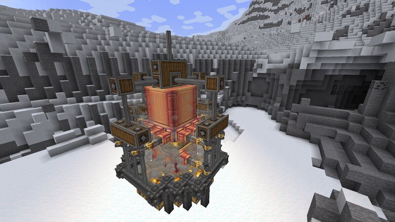 frostpunk functional generator Minecraft Map