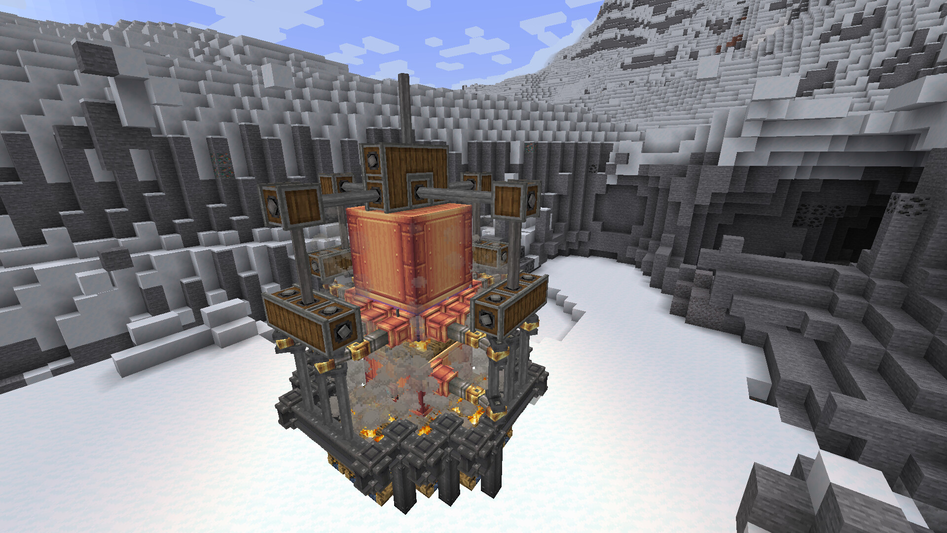 frostpunk functional generator Minecraft Map