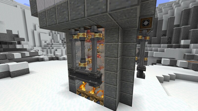 frostpunk functional generator Minecraft Map