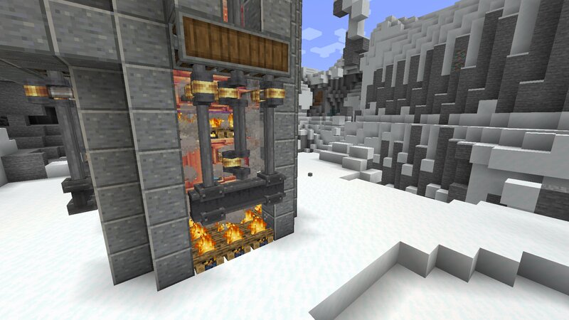 Frostpunk Functional Generator Minecraft Map