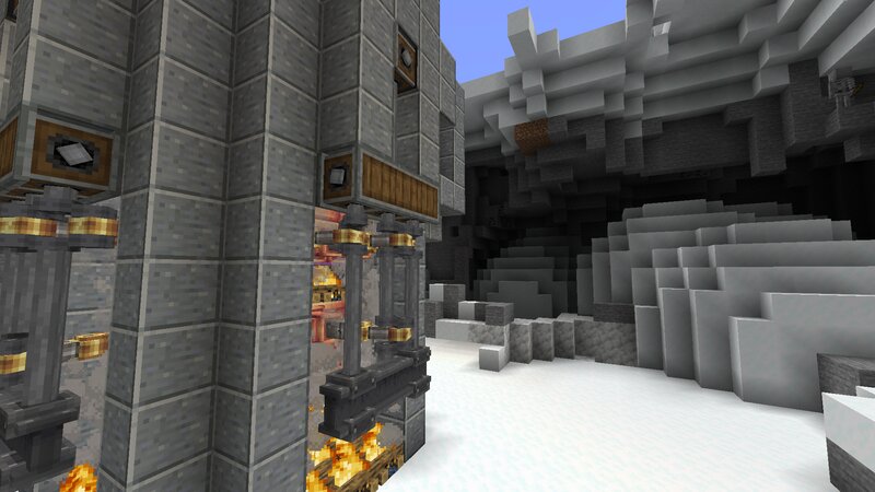 frostpunk functional generator Minecraft Map