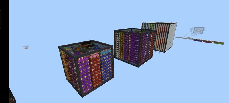 Smallest Minecraft Computer [from 25x25x25 to 1x1x1] Minecraft Map