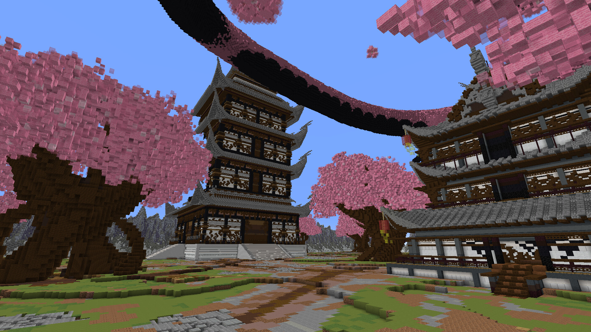 Sakura Dragon Spawn Minecraft Map