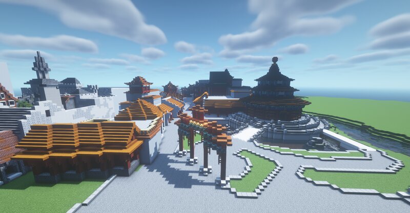 Epcot Disney World Reimagined Minecraft Map