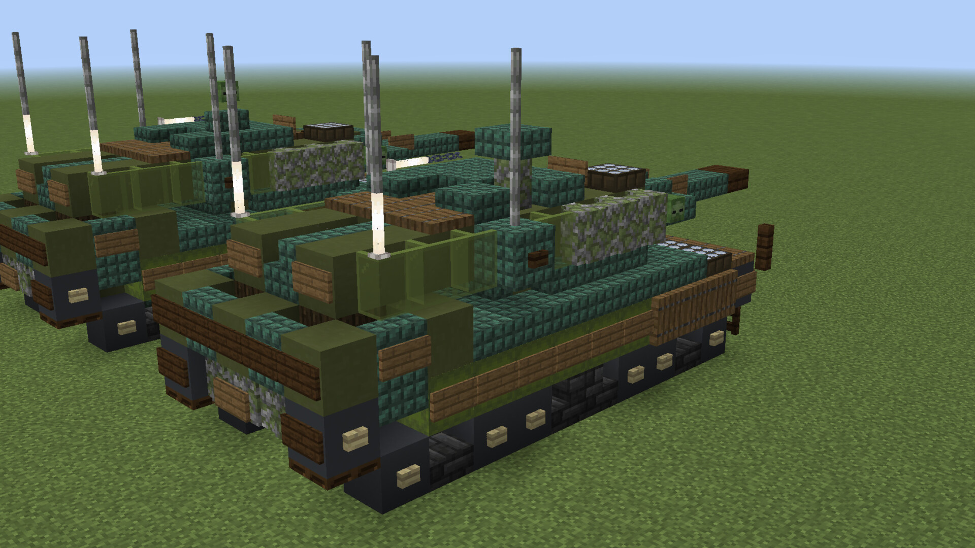 151 Scale Stridsvagen Strv 122 V2 A And B Plss Minecraft Map