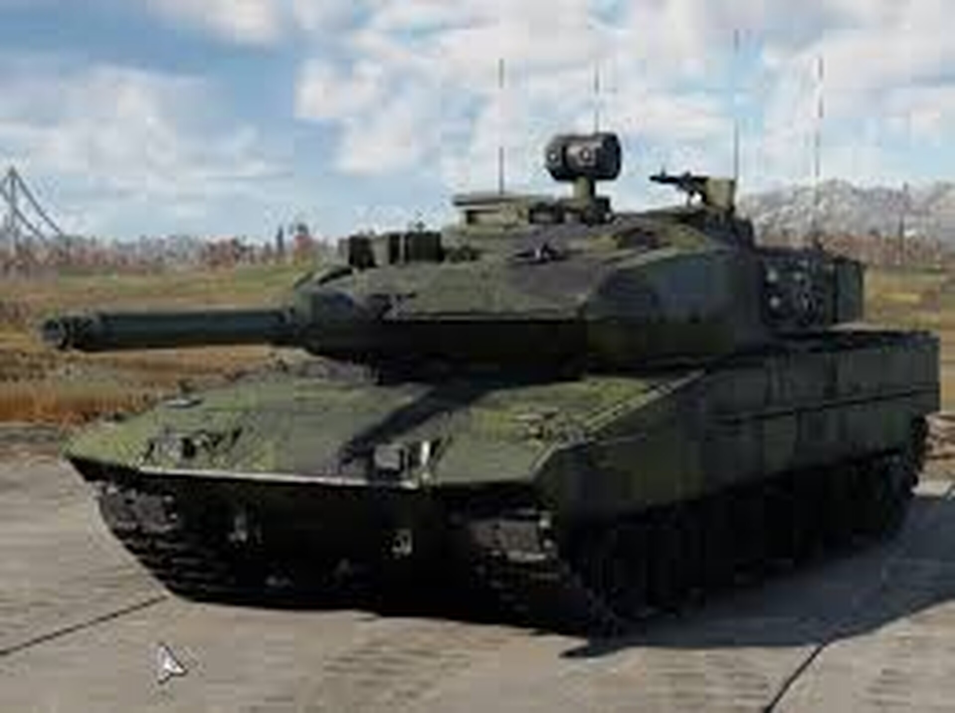 1.5:1 scale Stridsvagen Strv 122 v2 (A and B PLSS) Minecraft Map