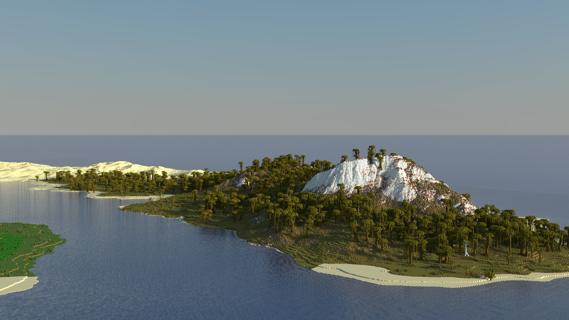Barnacle Point - A map for building a city in Minecraft (World painter ...