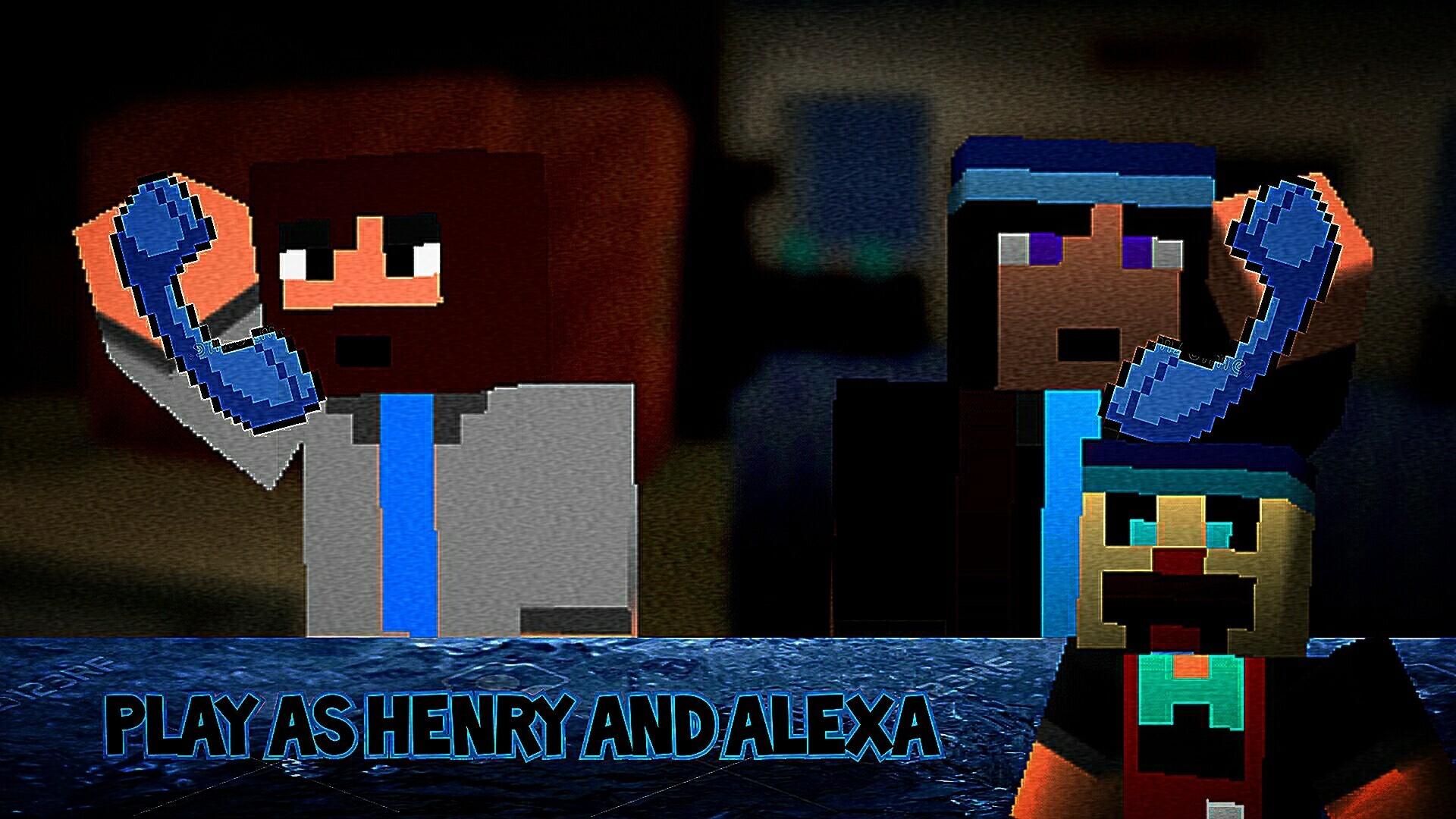 Evil Ice Cream Man 6: Ice Cream Kitchen Minecraft Map