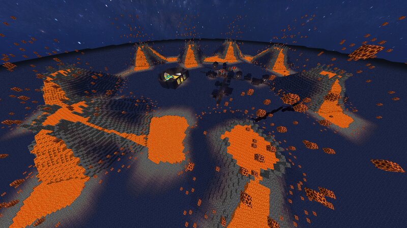 Destroyed lands Minecraft Map