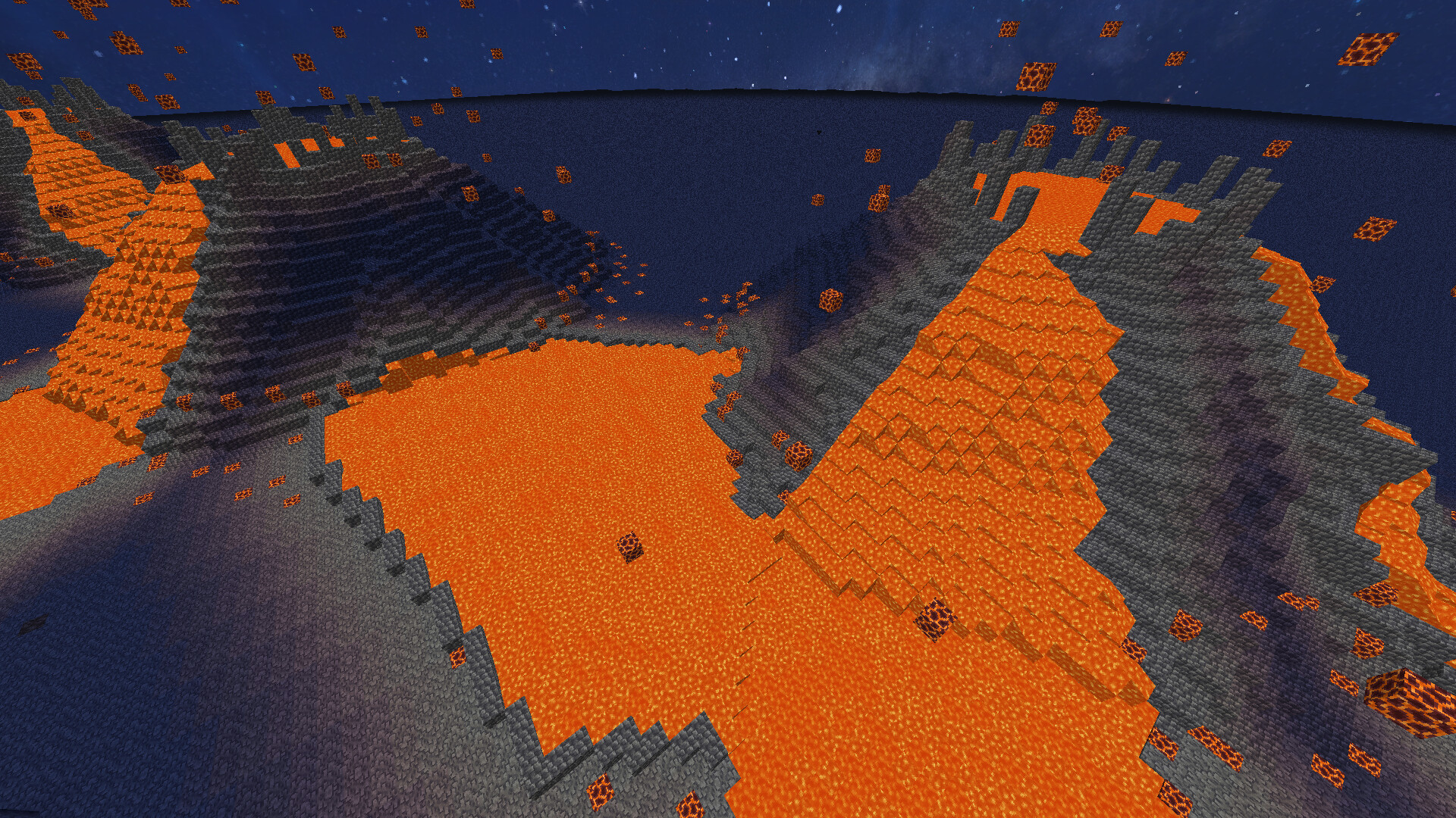 Destroyed lands Minecraft Map