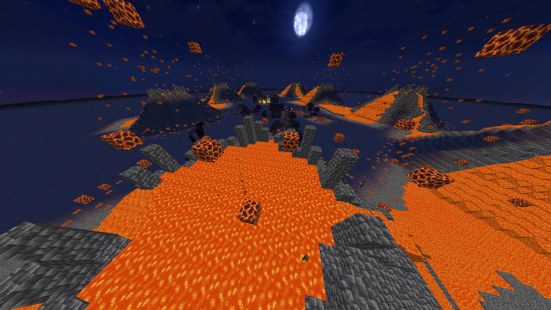 Destroyed lands Minecraft Map